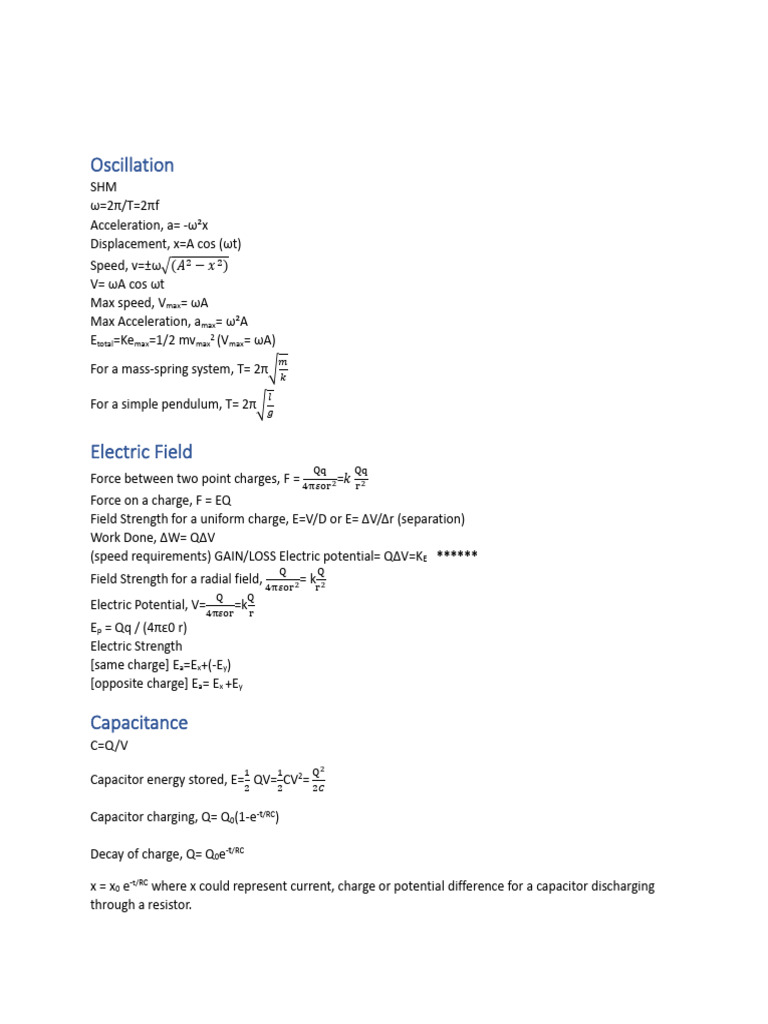 Formula Mock 2 | PDF