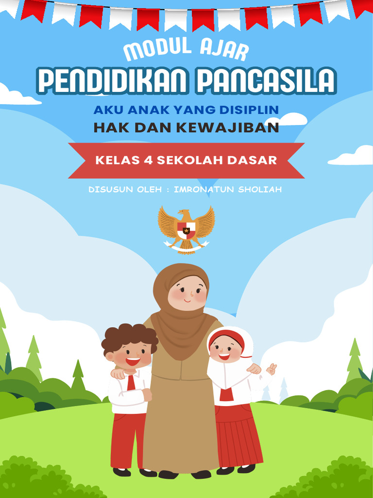 Modul Ajar Pendidikan Pancasila Hak Dan Kewajiban Kelas 4 | PDF
