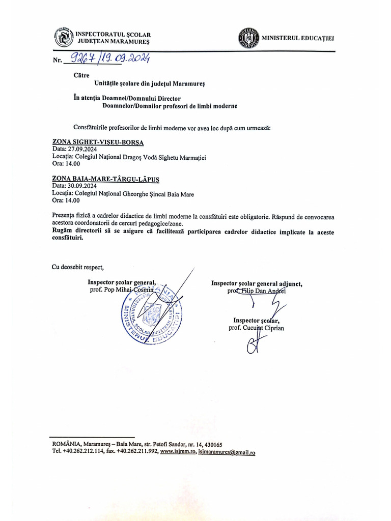 Consfatuiri Limbi Moderne | PDF