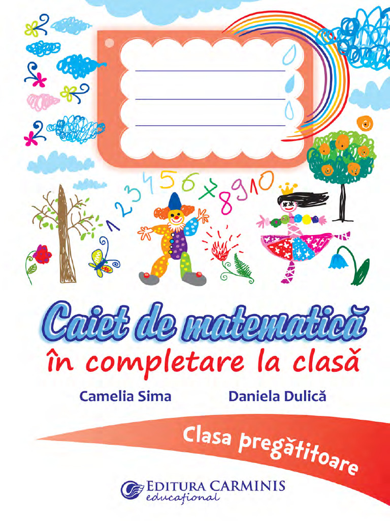 Caiet de Matematica - SCM0 2021 | PDF