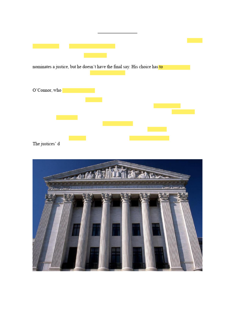 The Supreme Court - Reading | PDF
