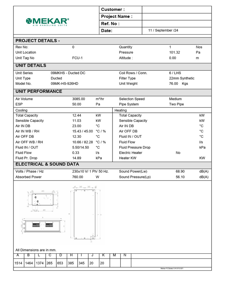 Fcu Datsheet | PDF
