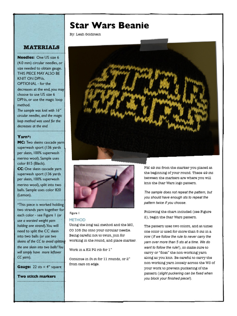 Star_Wars_Beanie_Pattern | PDF