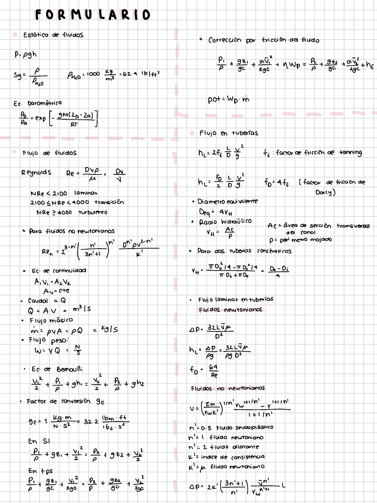 Formulario Mecflu | PDF