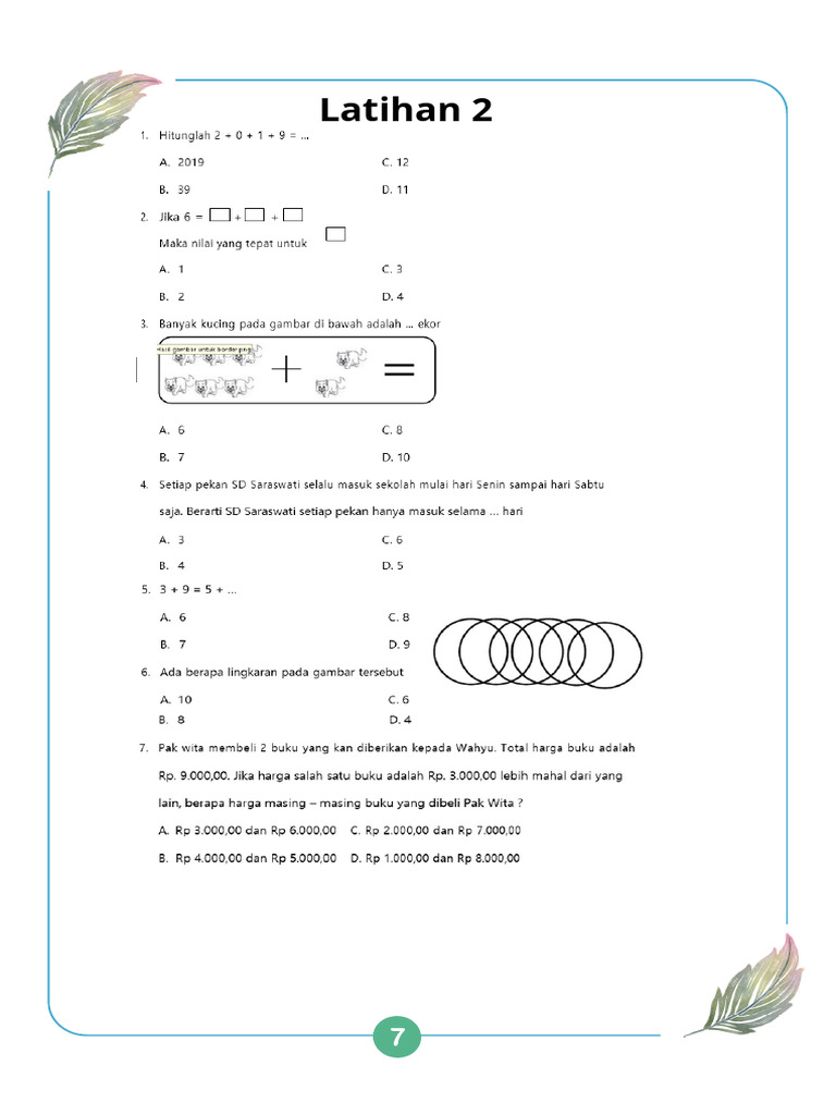 MATH LEVEL 1 (1) | PDF
