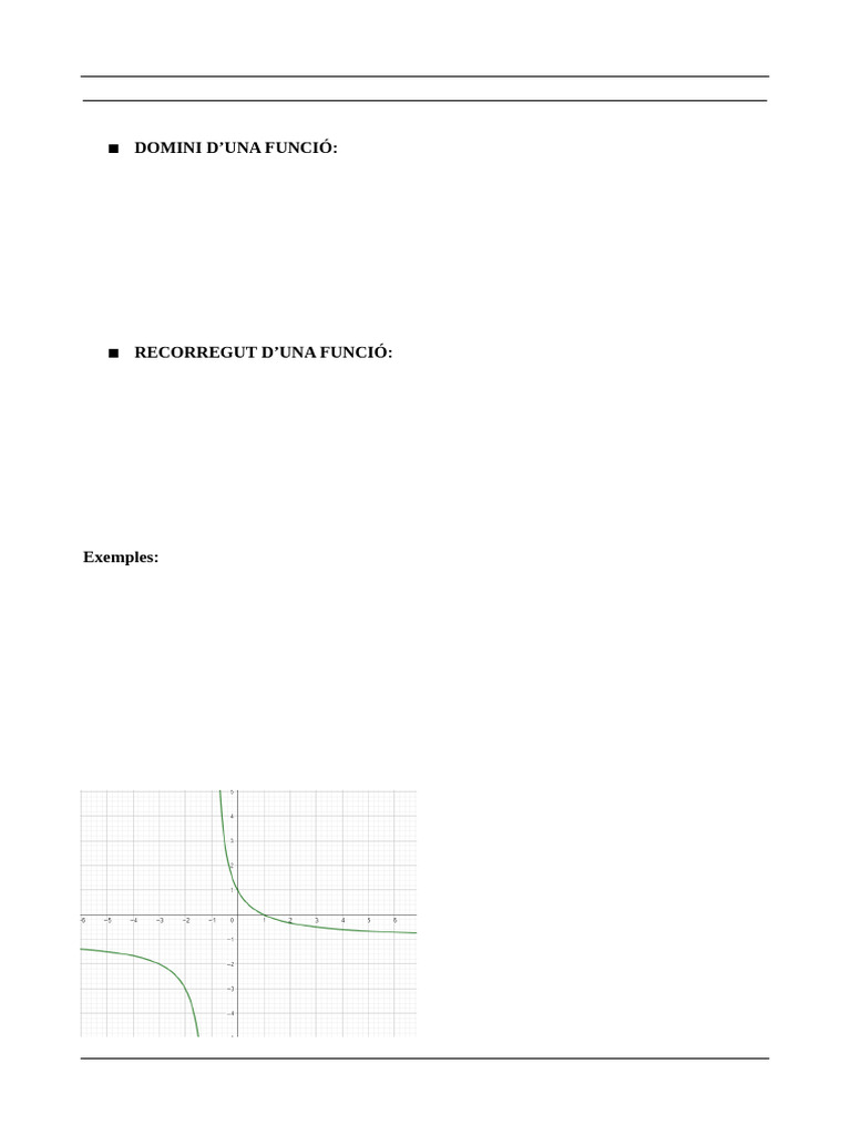 Tema 6 Funcions - Características | PDF