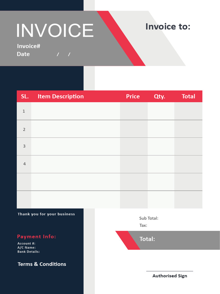Universal Invoice | PDF