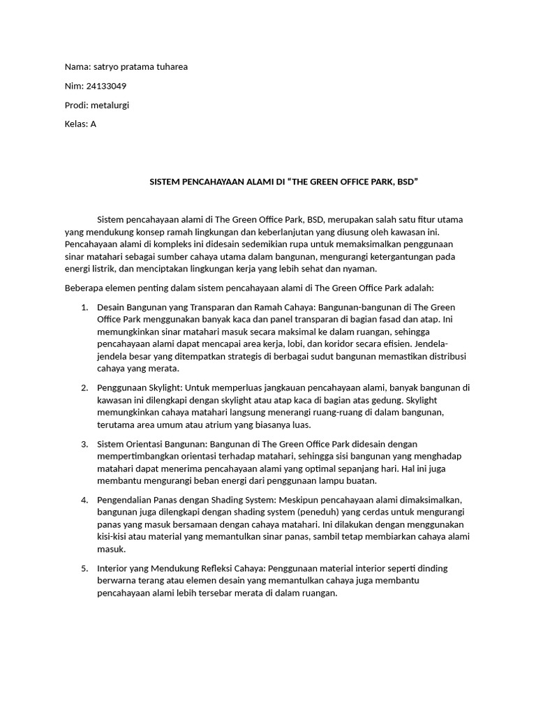 Tugas Sistem Utilitas | PDF