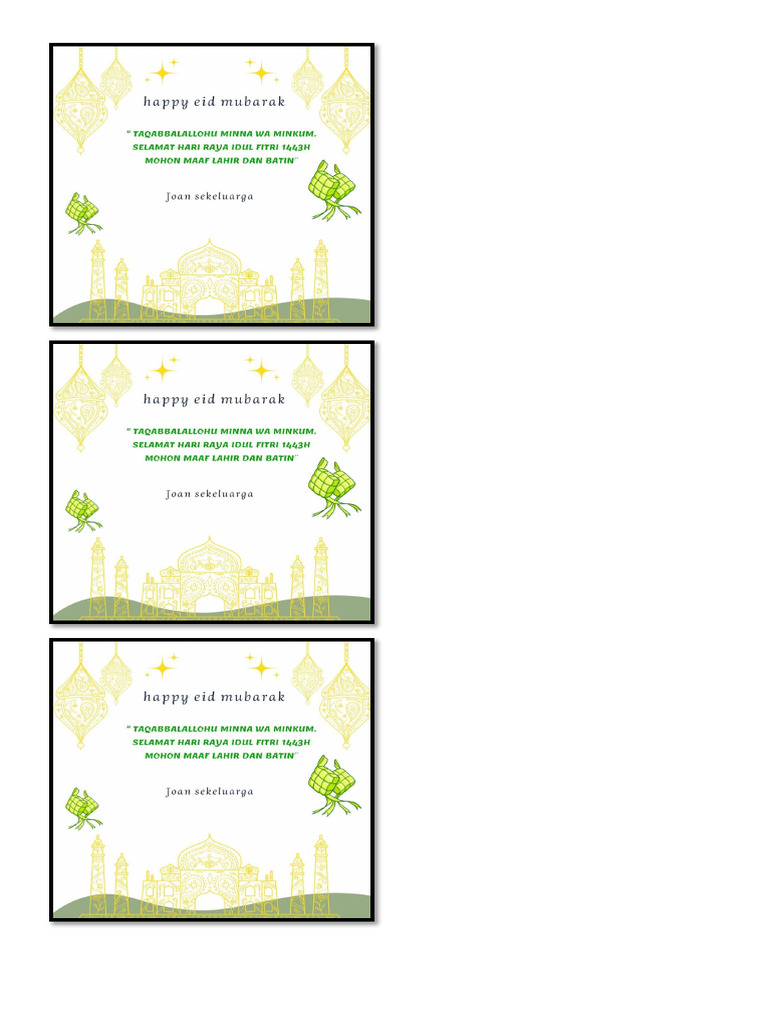 Design Ucapan | PDF
