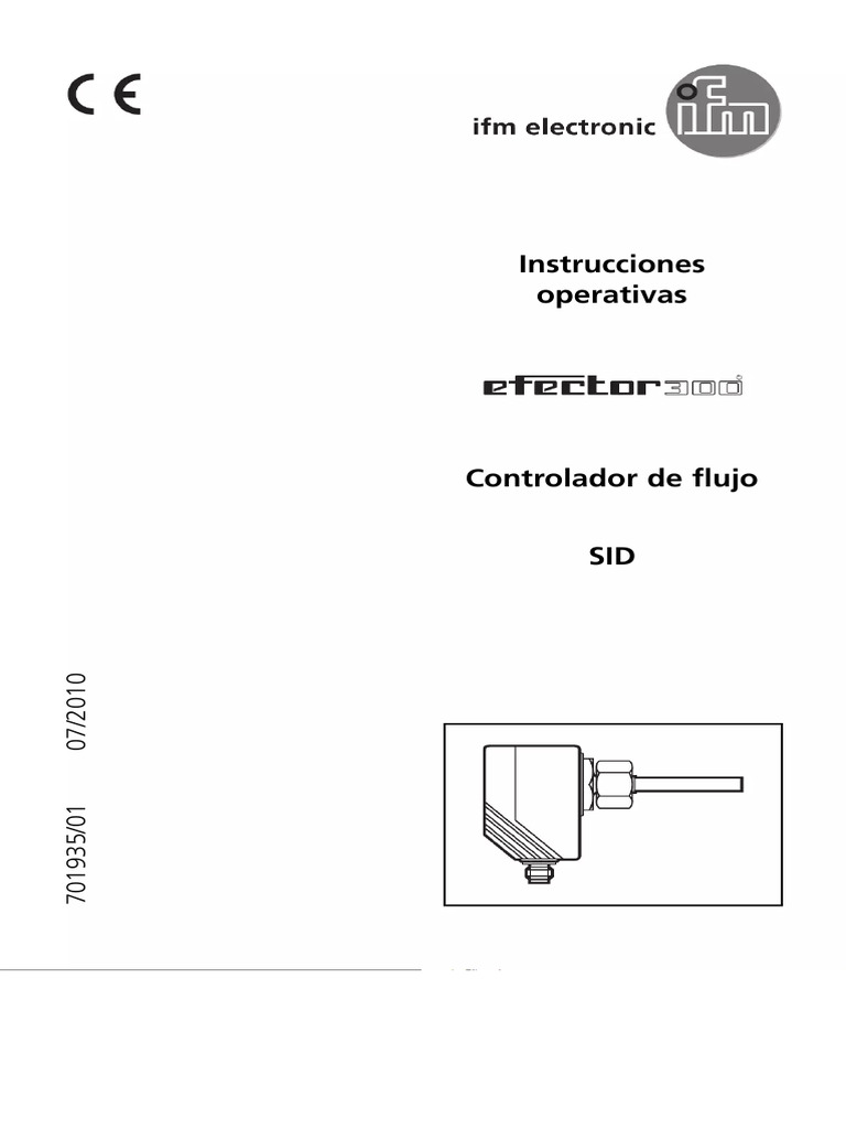 Manual&IFM SI1000) | PDF