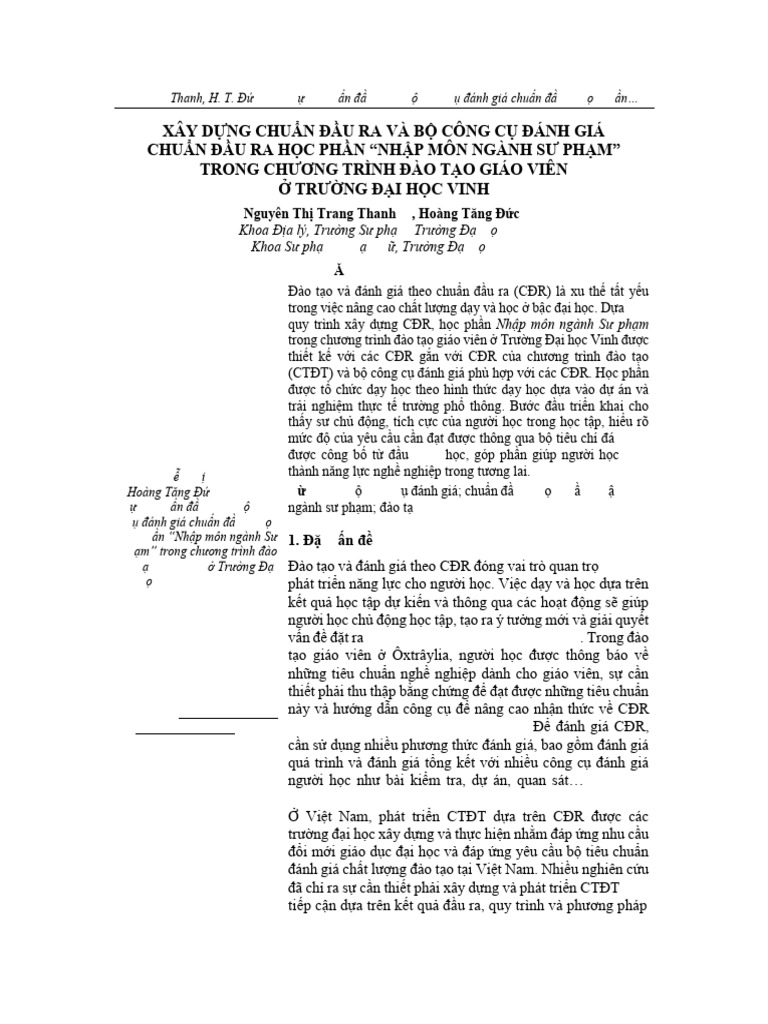 1046 Xay Dung CDR HP NMSP TC Dai Hoc Vinh 7 | PDF