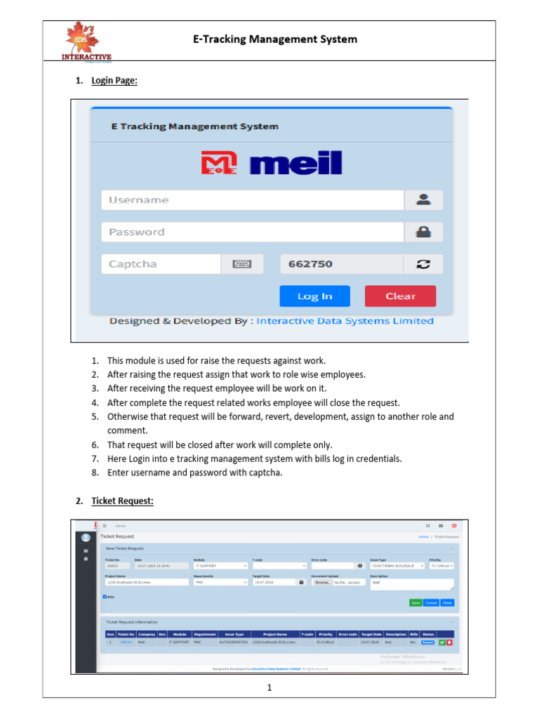 Meil Etrack Module | PDF