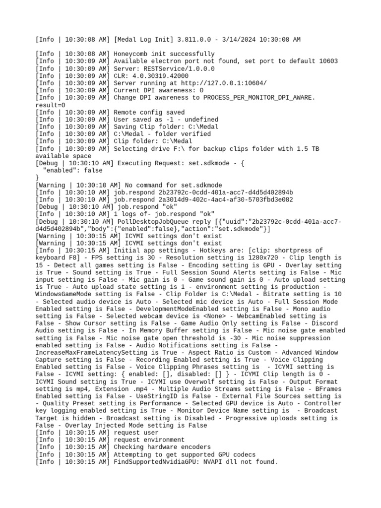 Medal Log 20240314 | PDF