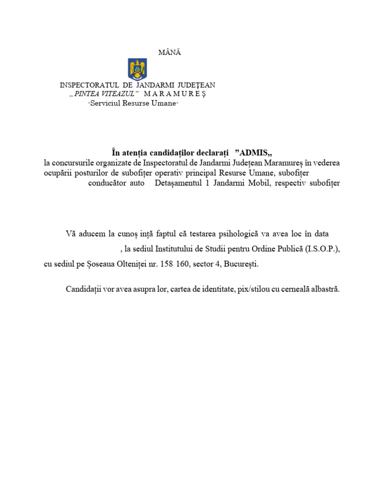 Testare Psihologica Hub | PDF