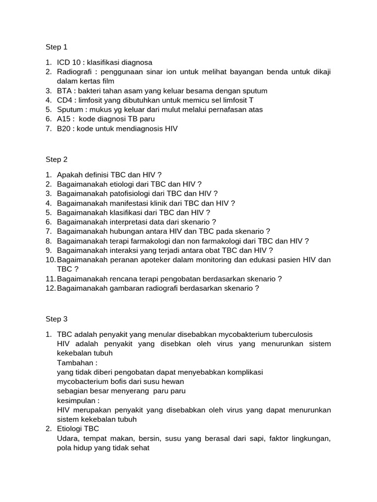 Hasil Tutorial Step 1-5 Kelompok 3 | PDF