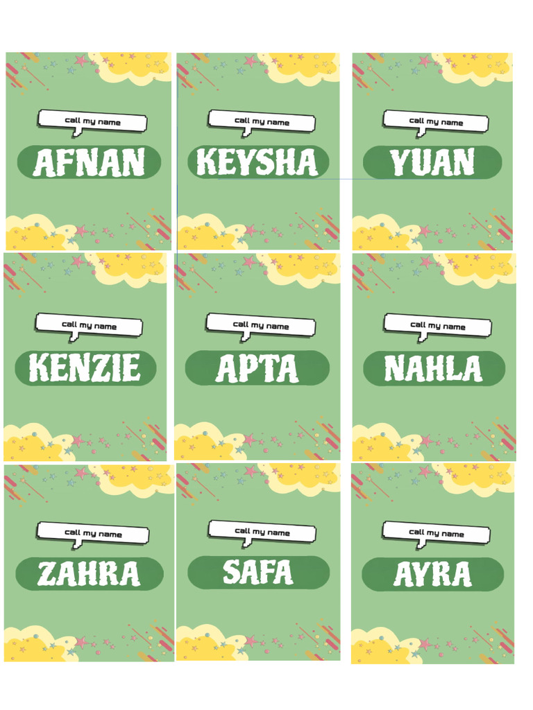 Cocard Anak Baru | PDF