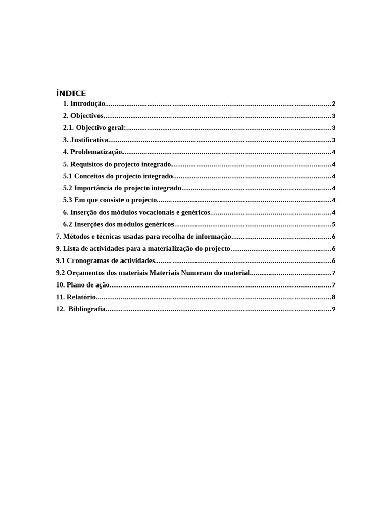 Arcenio Projecto-1 | PDF