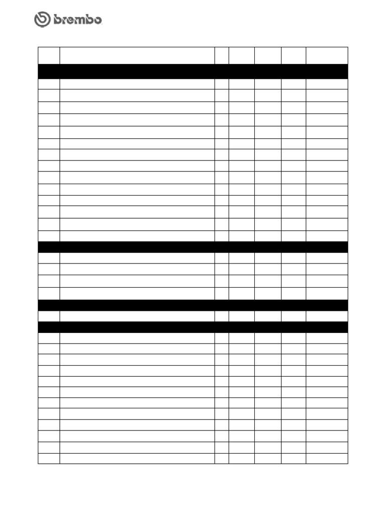 Brembo 1 | PDF