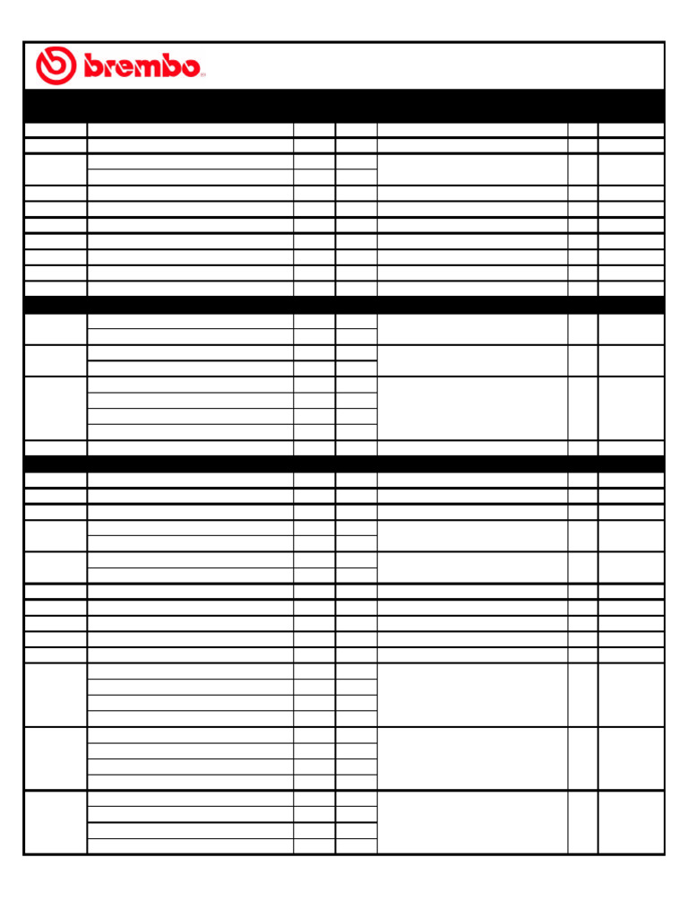 Brembo | PDF