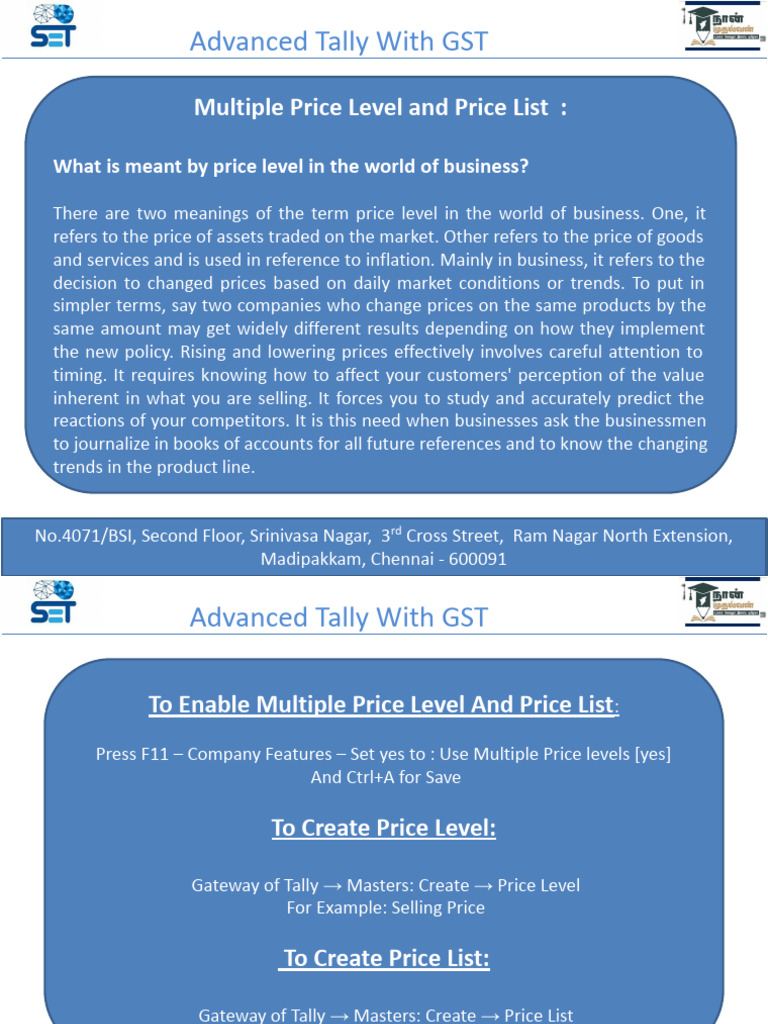 TDS and TCS | PDF | Prices | Investing
