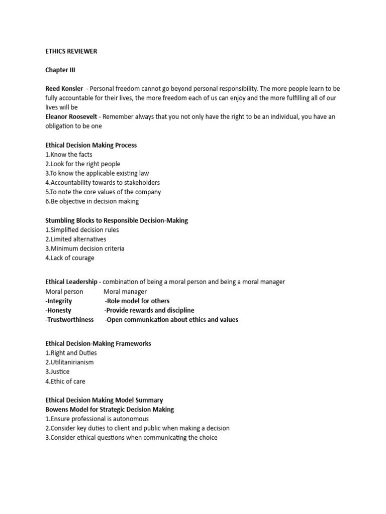 Ethics Reviewer | PDF