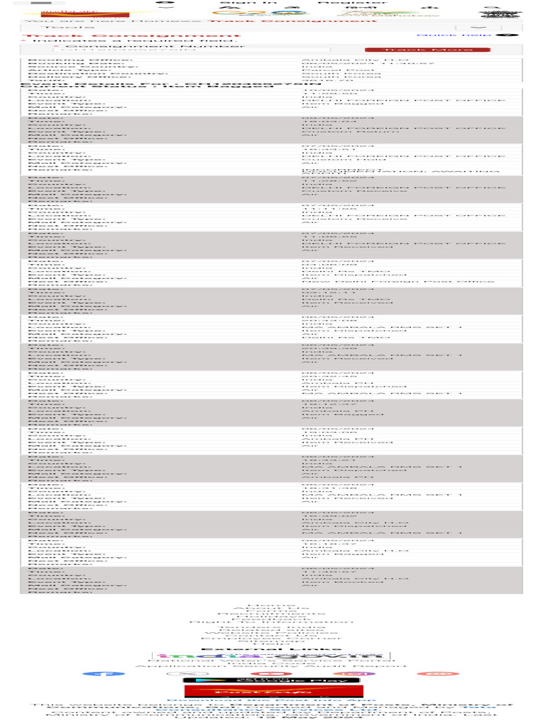 Track Consignment | PDF