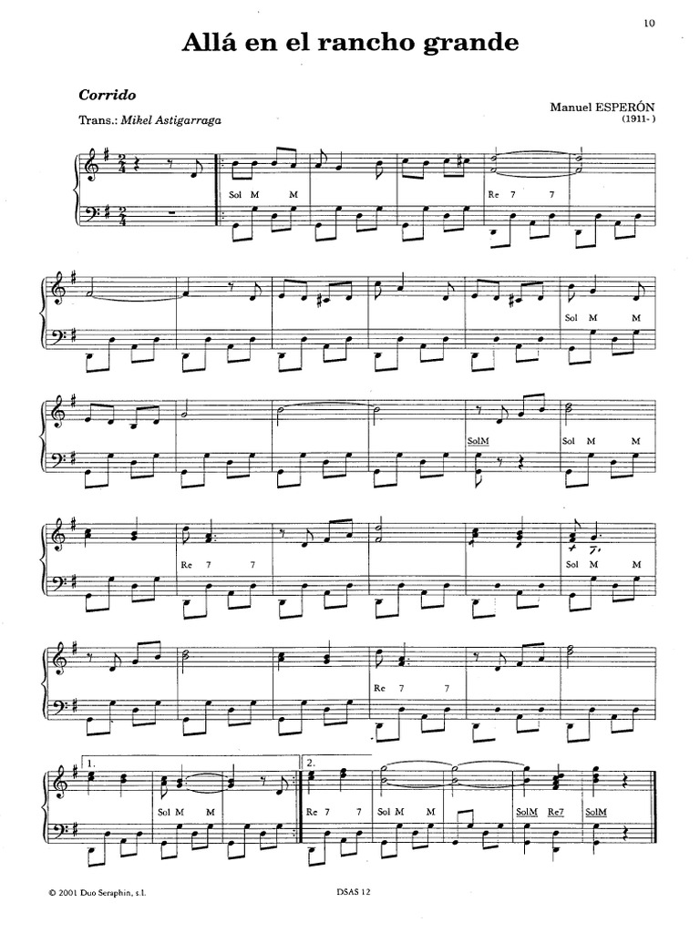 Alla en El Rancho Grande | PDF