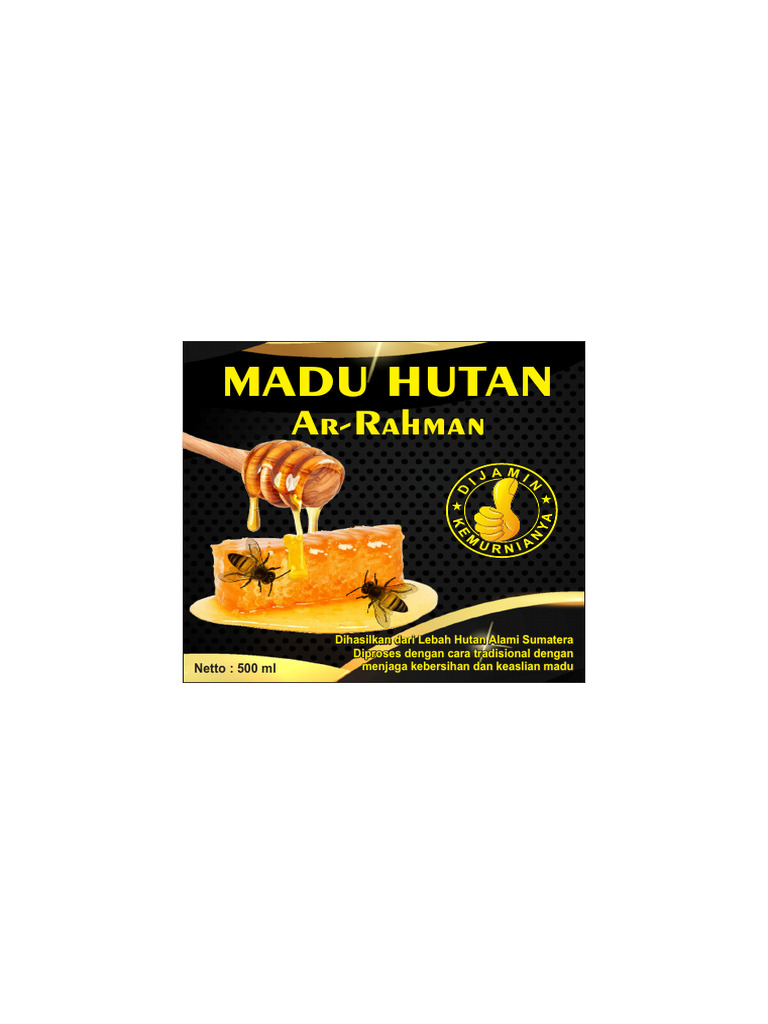 Stiker Madu | PDF