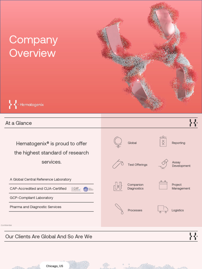 Hematogenix Capabilities - Company Overview | PDF