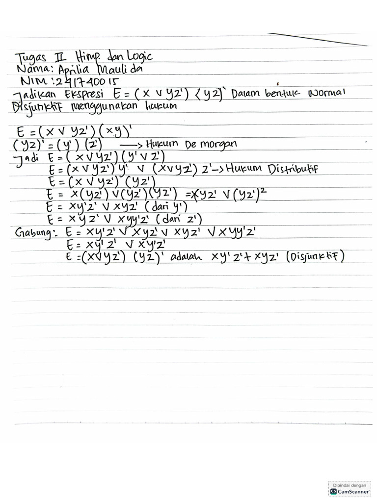 Tugas2 Himp&logic | PDF