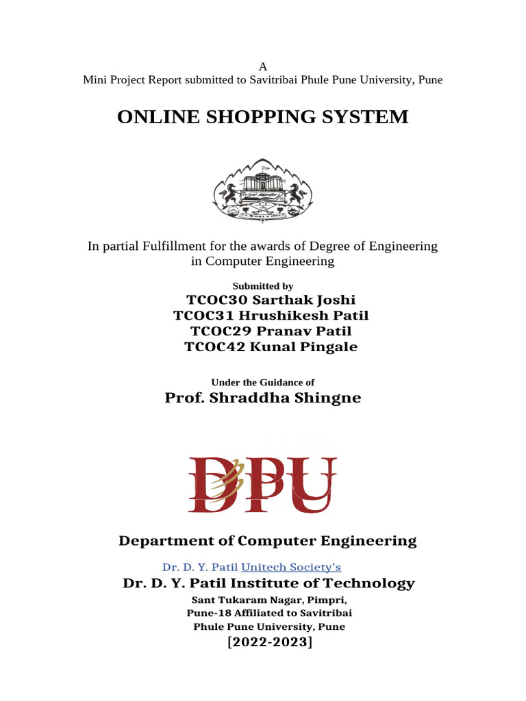 SMA Final Report Miniproject | PDF