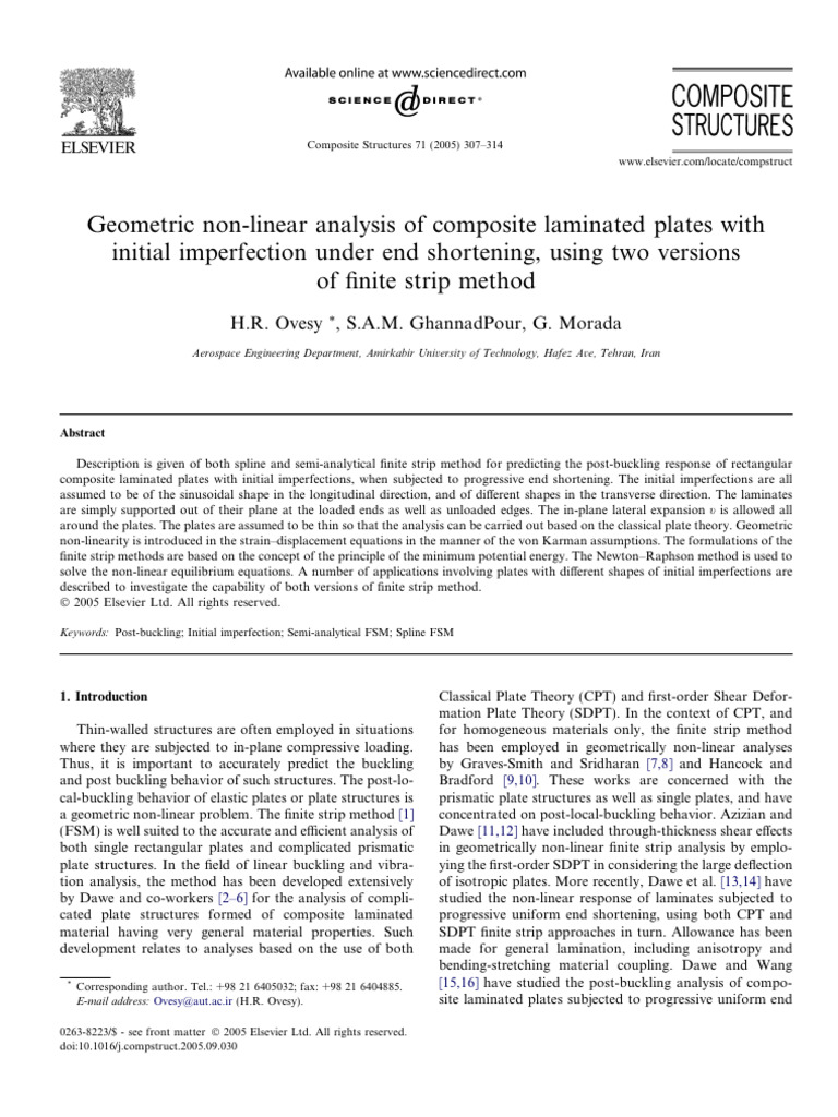 2 Imperfection Buckling CLPT | PDF