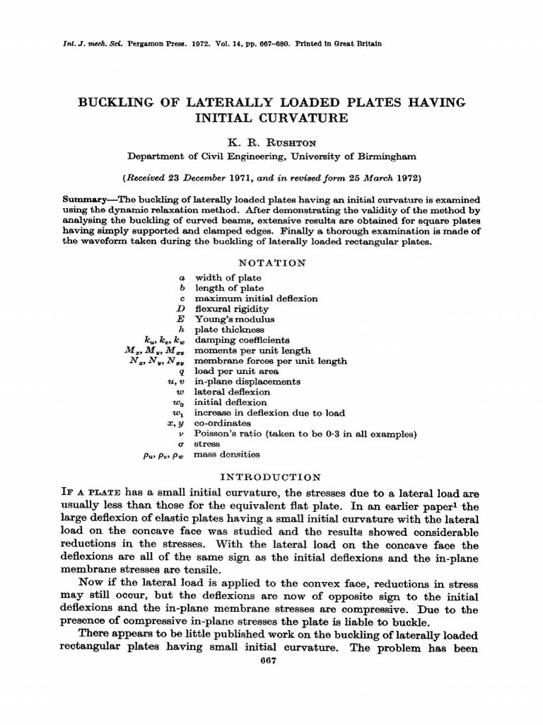1_Buckling with initial | PDF