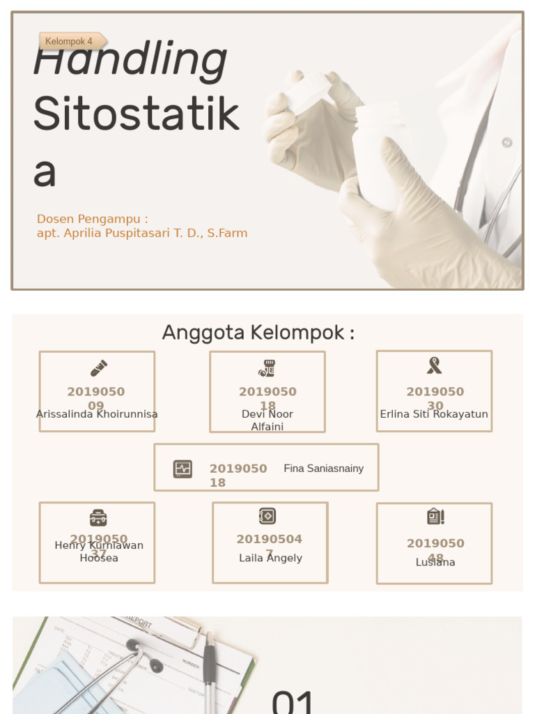 Kel.4 Handling Sitostatika | PDF