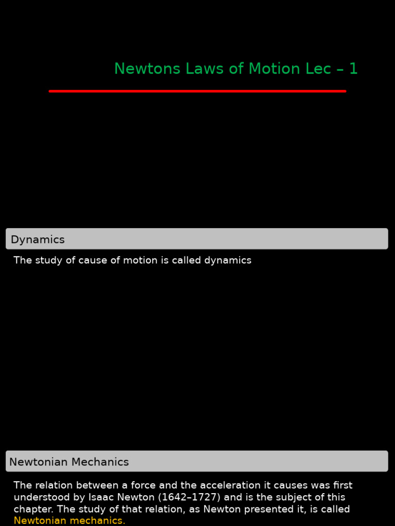 NML - AHN Lec 02 | PDF
