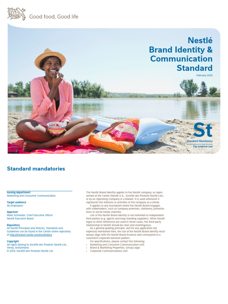 Manual de Marca Nestle | PDF