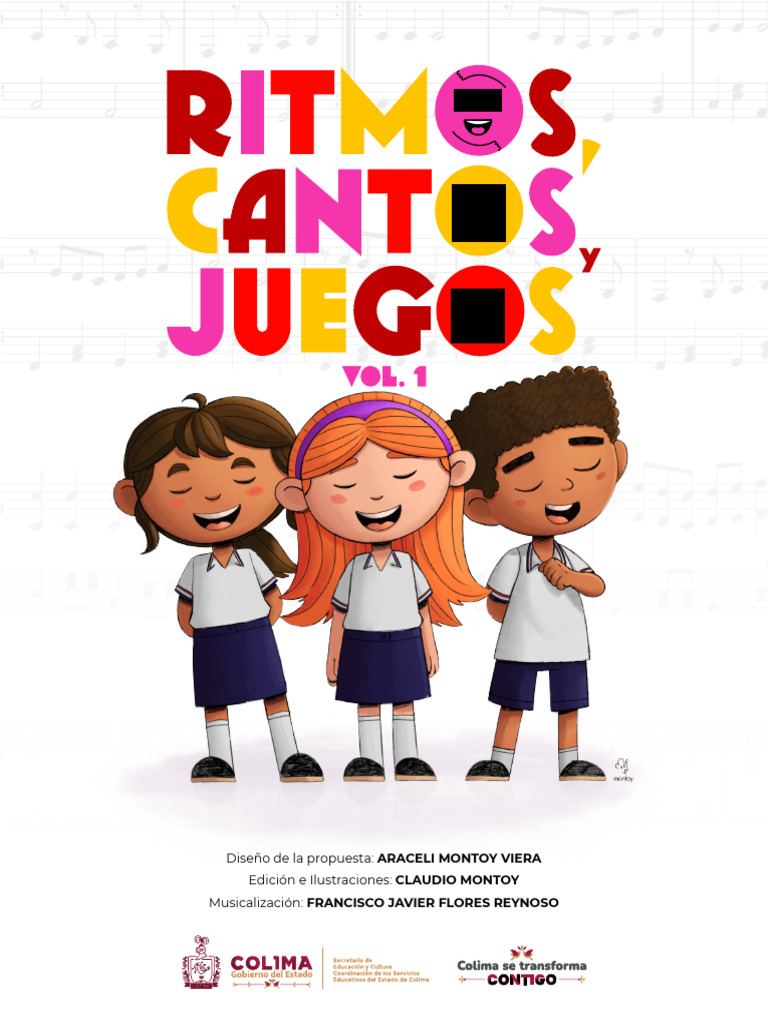 Ritmos, Cantos y Juegos Vol 1 | PDF | Ritmo | Arte