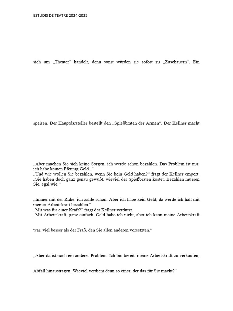 UNSICHTBARES Theater - Boal | PDF