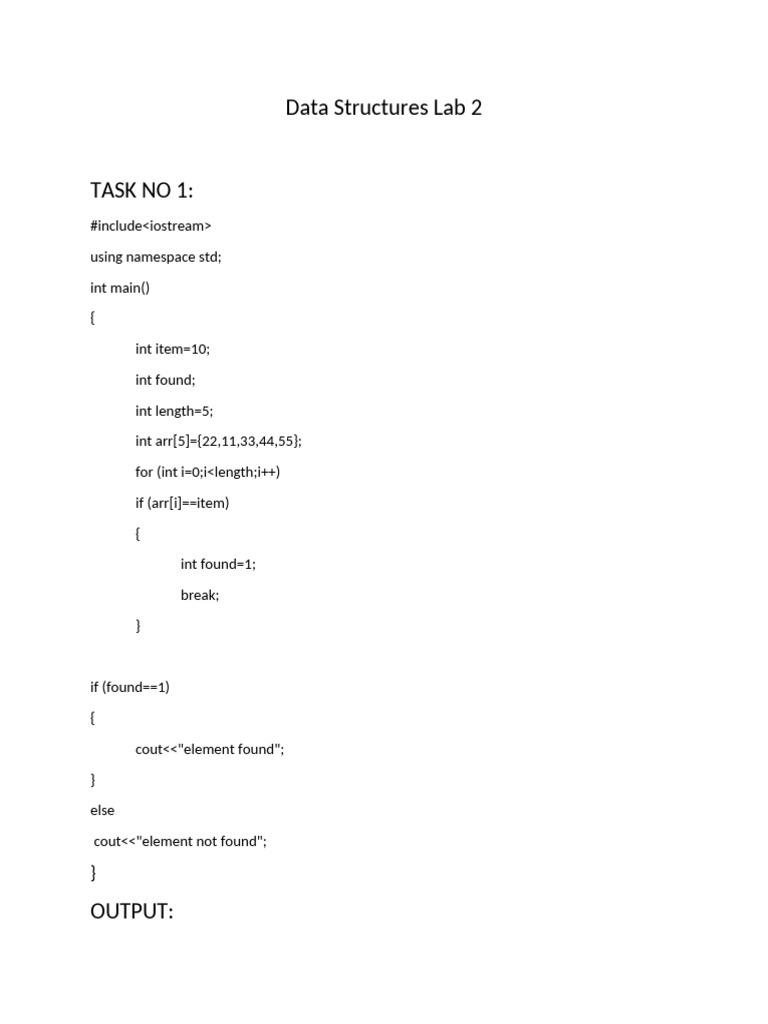 DS Lab 2 23789 | PDF