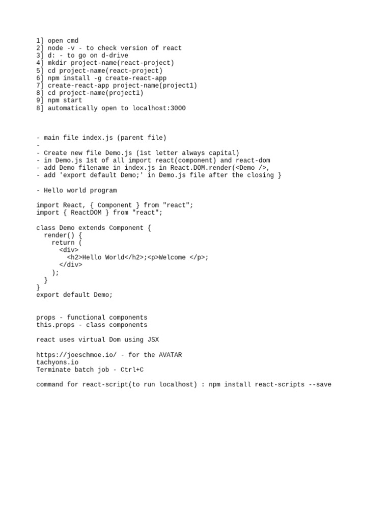 react-js-steps-start | PDF