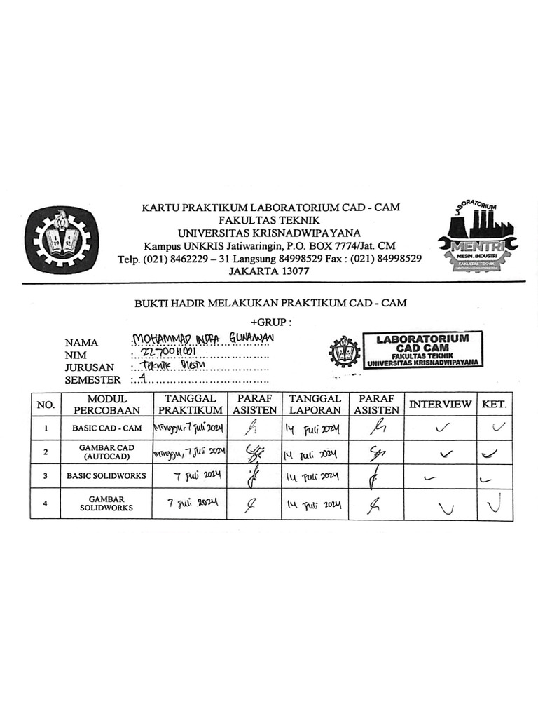 laporan cad and solid | PDF