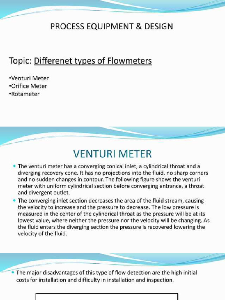 Flow Meter | PDF