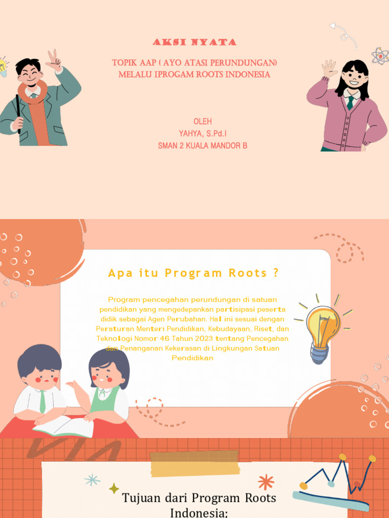 Ayo Atasi Perundungan Melalui Program Roots Indonesia | PDF