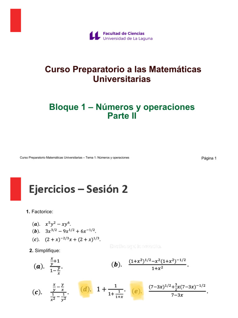 Bloque 1 - Parte 2 - Ejercicios | PDF