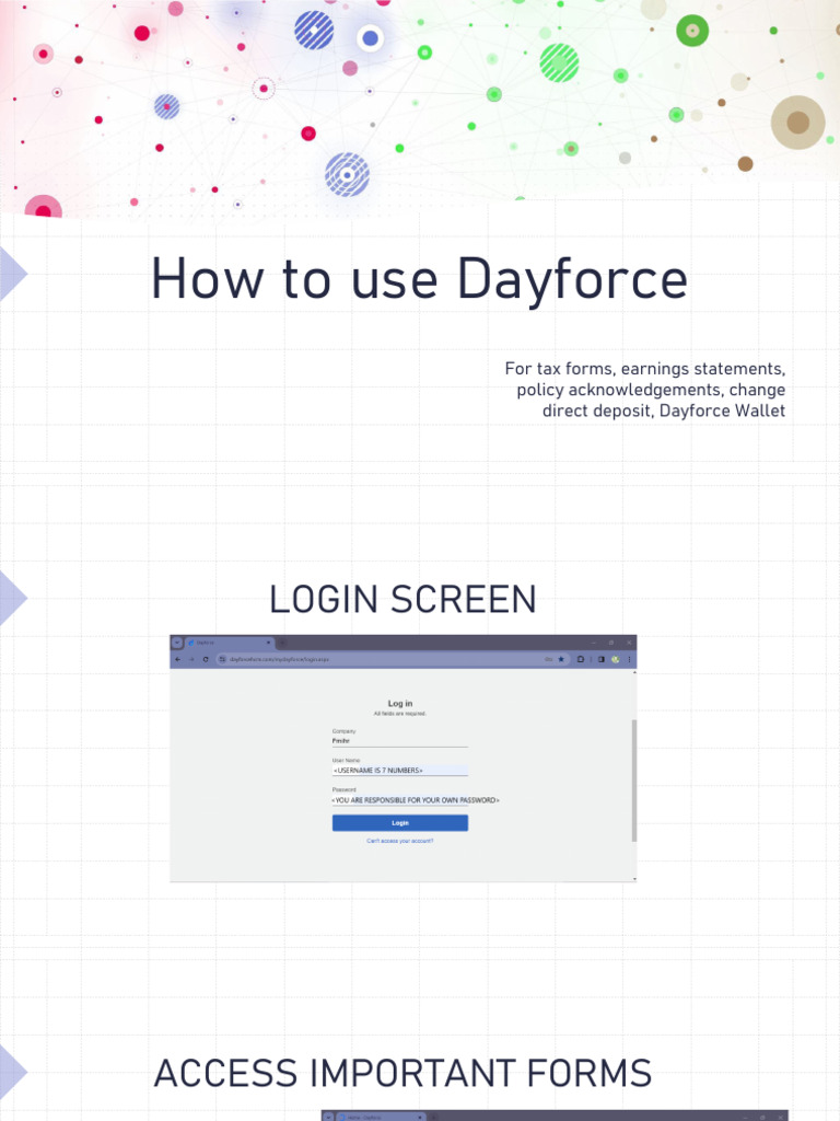 Dayforce Instructions | PDF