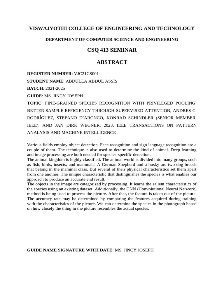 Object Detection | PDF