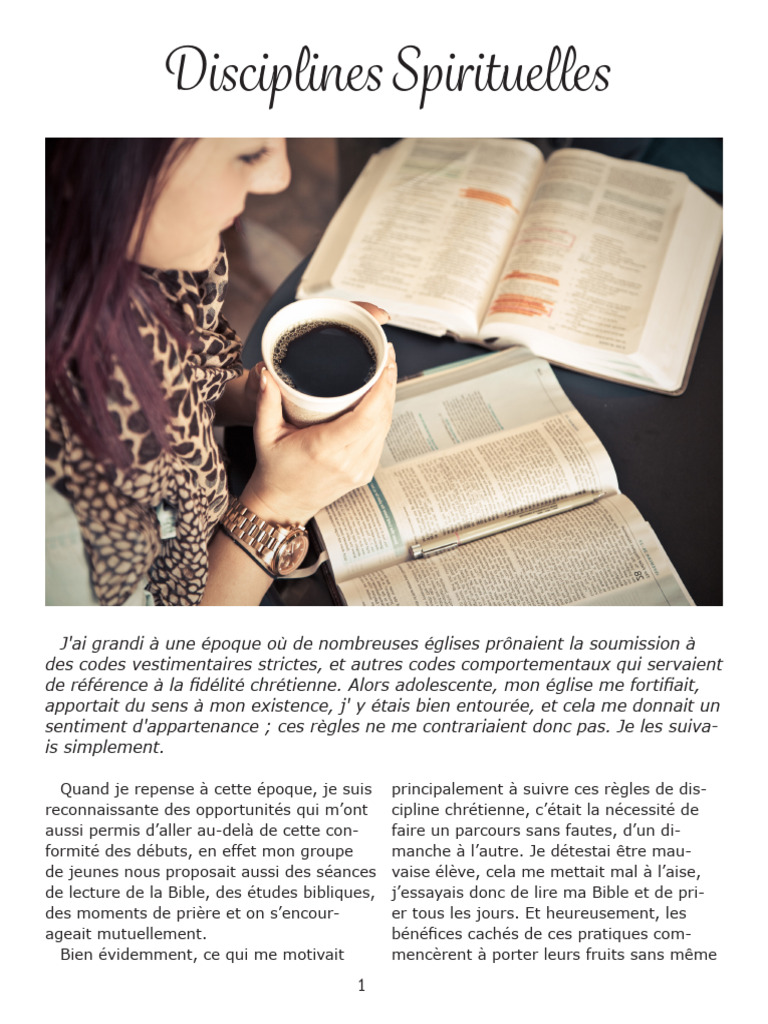 French Spiritual Disciplines 2 | PDF