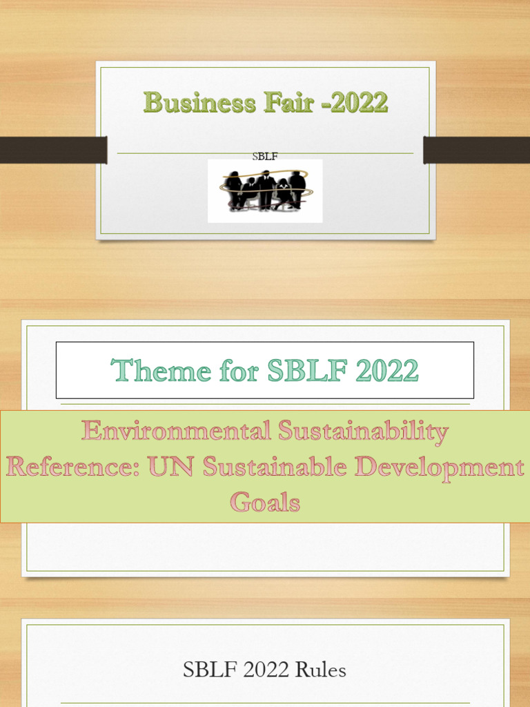 SBLF 2022 Student Guide (13166) | PDF