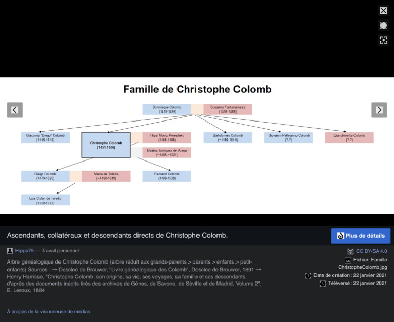 Famille ChristopheColomb - Christophe Colomb - Wikipédia | PDF