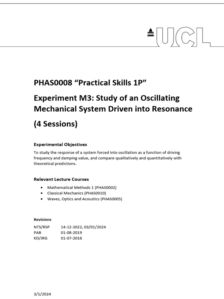 M3 Mechanical Resonance 2023-24-v1 | PDF